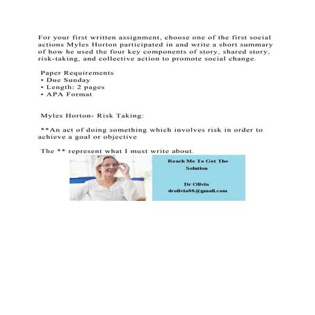 For your first written assignment, choose one of the first social ac.docx