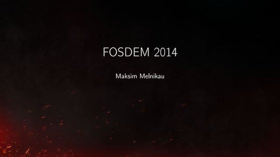 Python meetup, Minsk, November | PPT