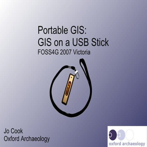 Foss4g Portable Gis Ppt
