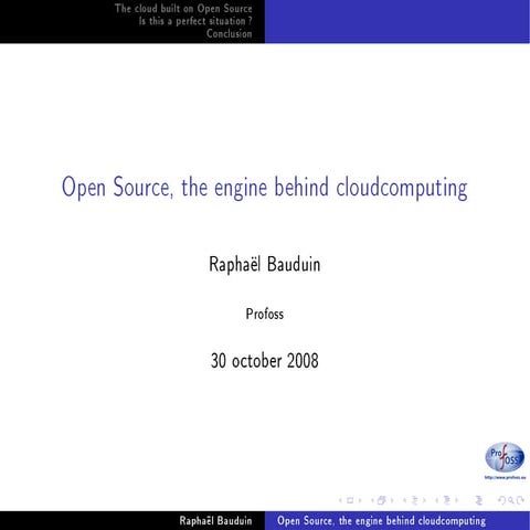 Foss, the Cloud Engine | PDF | Cloud Computing | Internet