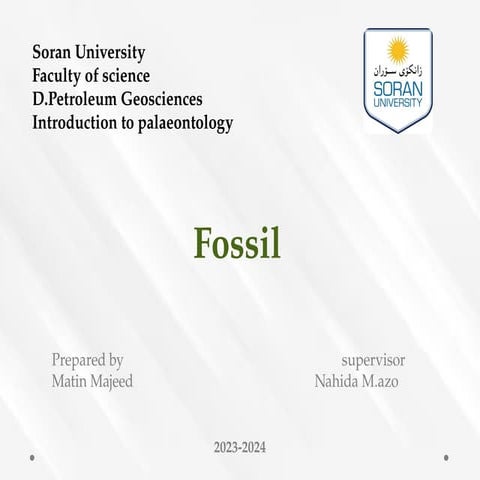 Fossil | PPT