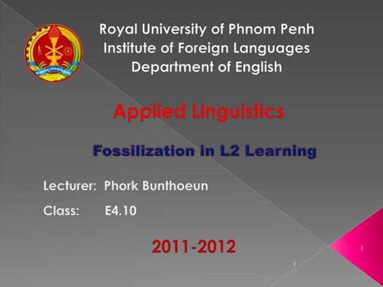 Inter-language theory | PPT