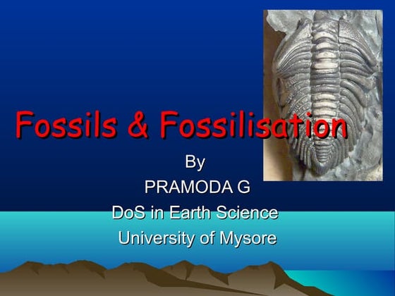 Paleontology, types & uses of fossils | PPT