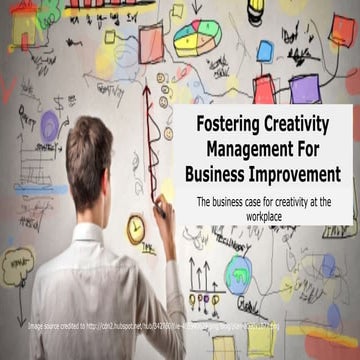 Fostering creativity management for business improvement (updated ...