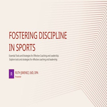 Fostering Discipline in Sports Essential Tools and Strategies for ...