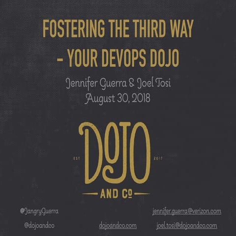 DOJO Training room | Training DOJO PPT | PDF