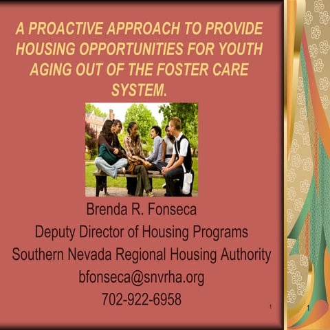 1.6 Improving Outcomes for Youth Aging Out of Foster Care | PDF