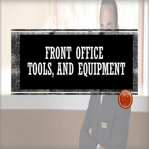 Front office presentation made by prem Sapkota | PPT