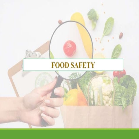FOOD SAFETY | PPT