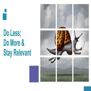 Quality Engineering: Do Less, Do More & Stay Relevant!! | PPTX