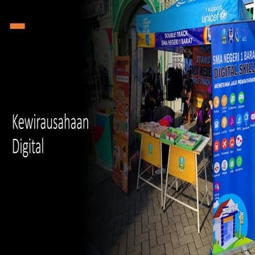 foto tenda digital skill program dari sekolah | PPT