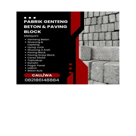 Percantik Garasi Anda dengan Paving Block Model Menarik | DOCX