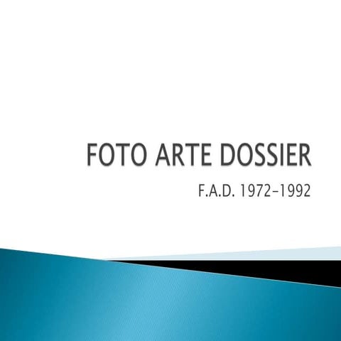 Foto Arte Dossier | PPT