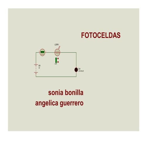 Fotocelda | PPT