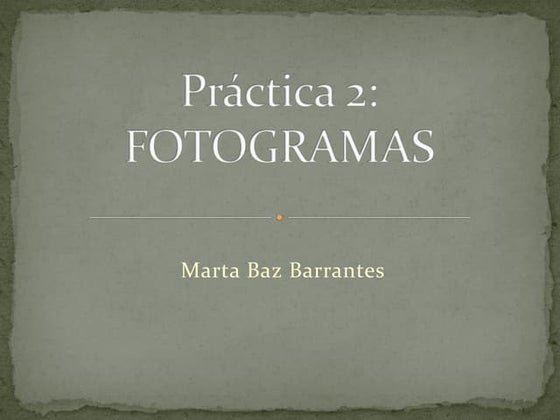 Fotograma | PPT