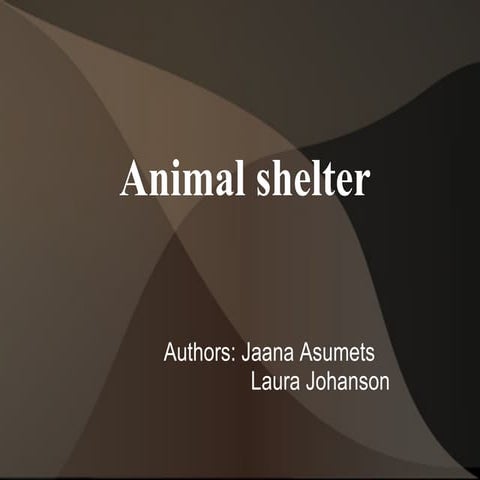 Animal shelter | ODP
