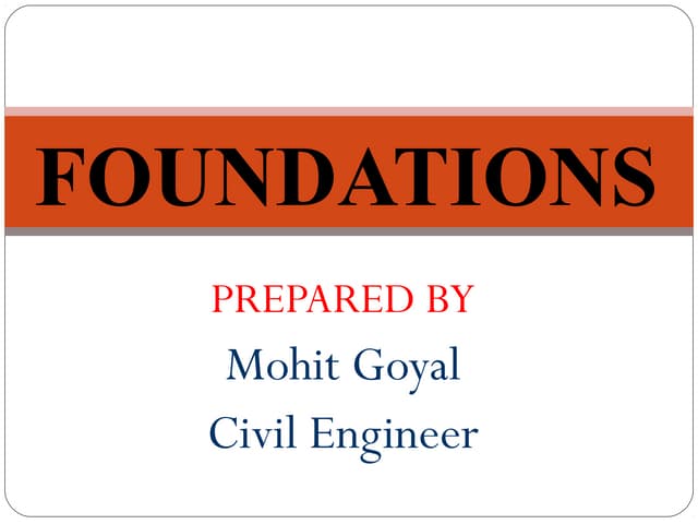 Types of deep foundation | PDF
