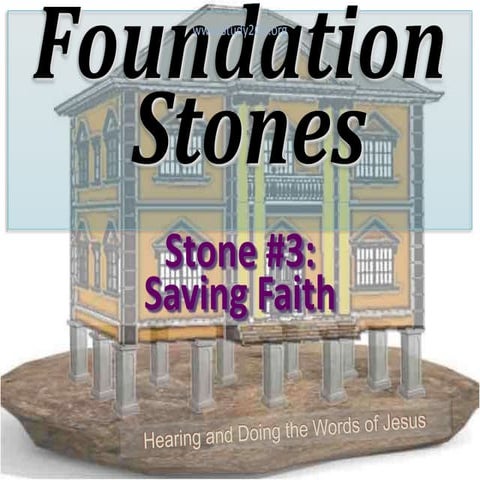 Foundation Stone 03: Saving Faith | PPTX
