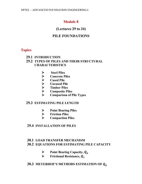 Design and Construction of Jetties | PDF