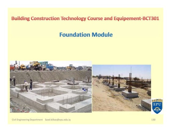 Chapter 1: Foundation Engineering | PDF | Civil Engineering Industry | Industries