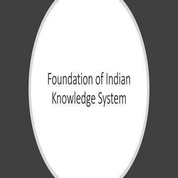 Introduction to Indian Knowledge System.pptx