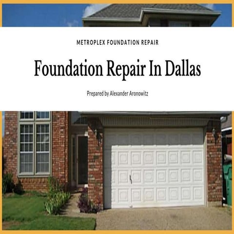 Foundation Repair In Dallas | PPTX
