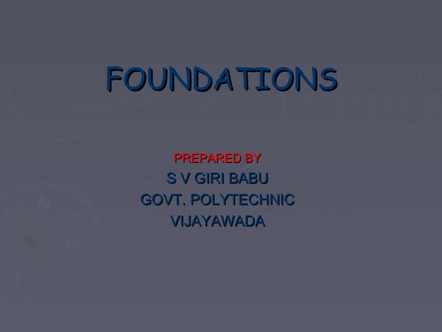 Solid Ground Floors | PPT