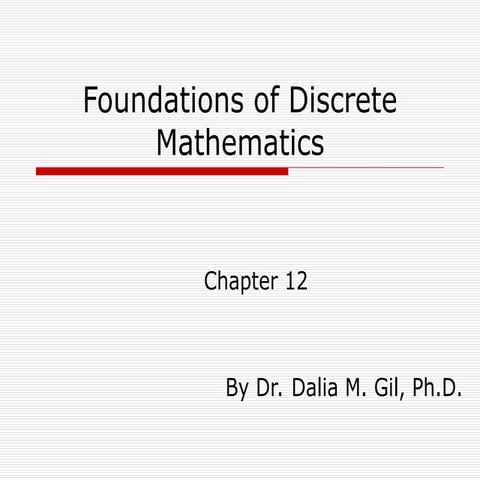 Discrete mathematics | PPTX