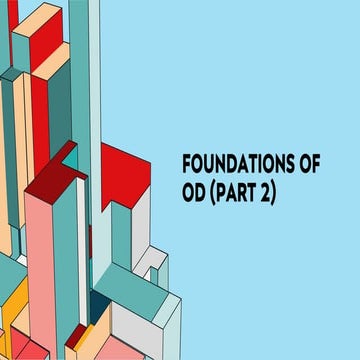 Foundations of OD (Part 2) (Lecture Notes) | PDF