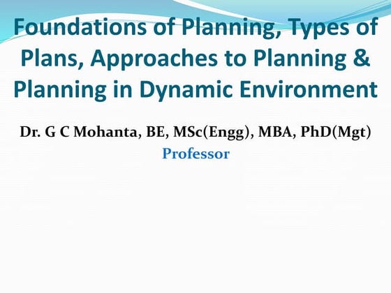 Sectorial planning | PDF