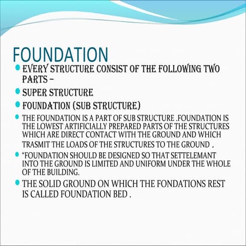 Foundations seminar | PPT