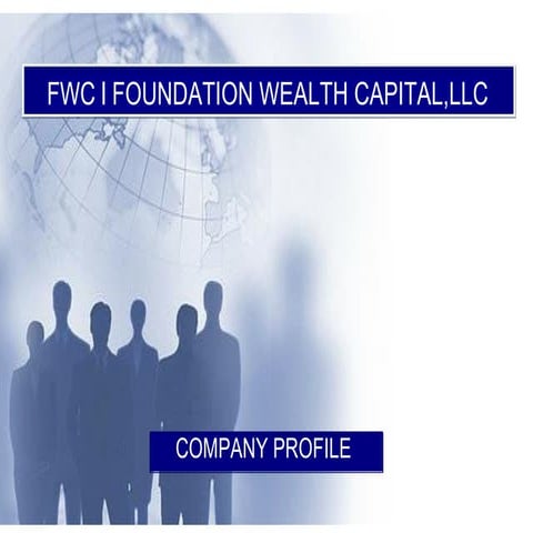 FOUNDATION WEALTH CAPITAL, LLC COMPANY DETAILS - ANTHONY LEWIS JERDINE ...