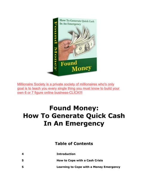 Financial Literacy Presentation | PPTX | Personal Finance