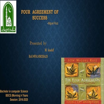 Four agreement of success | PPTX