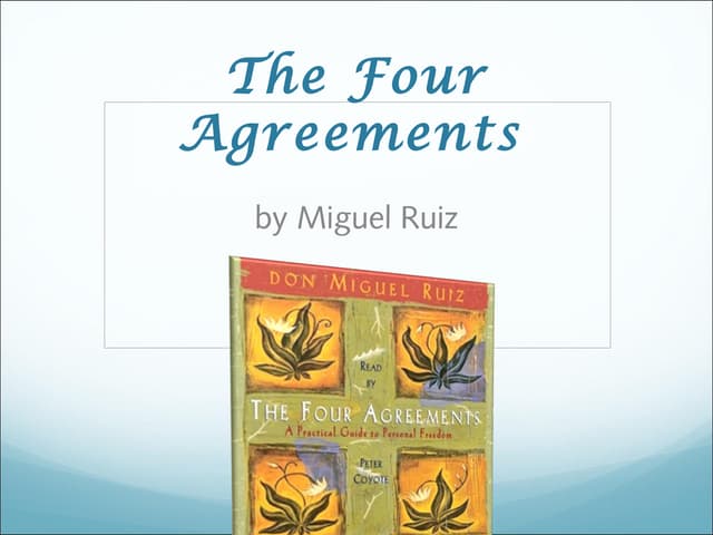 The Four Agreements | PPT