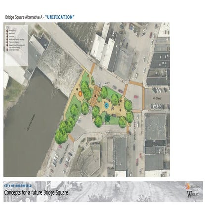 Four alternative design concepts: Bridge Square, Northfield MN | PDF