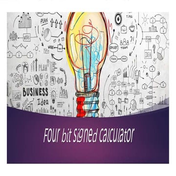 Four bit Signed Calculator.pptx