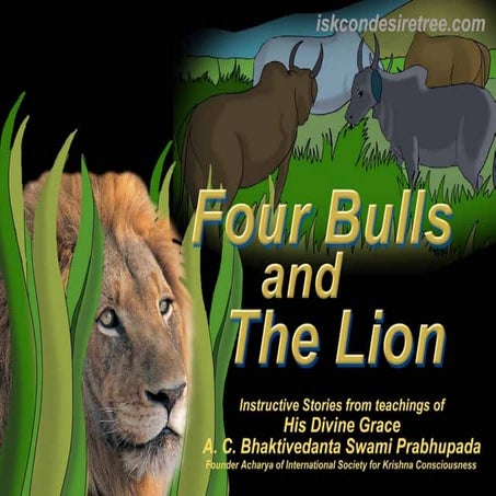 Four bulls and_the_lion | PPT