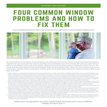 Why Save Historic Windows | PPTX