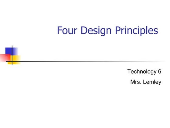 Clear and Readable Presentations - Concepts to consider when creating ...