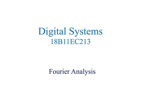 Signals and Systems Formula Sheet | PDF