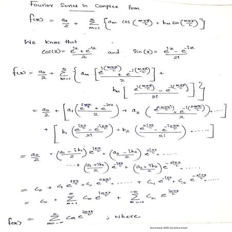 Fourier series complex form.pdf