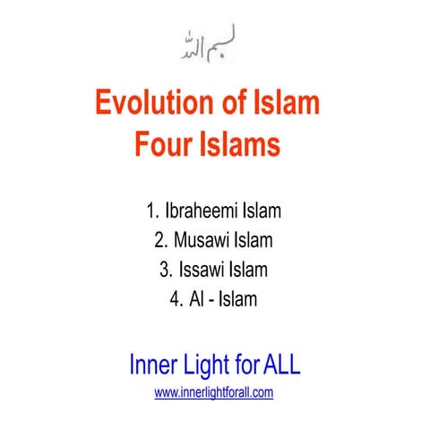 Four Islam - Part 1 | PPT