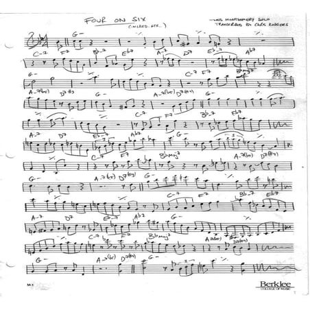 Four on six - Wes solo | PDF