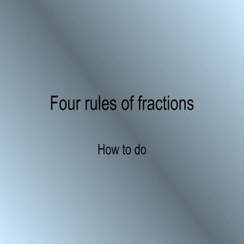 Four rules of fractions | PPT | Coupons and Discounts | Shopping