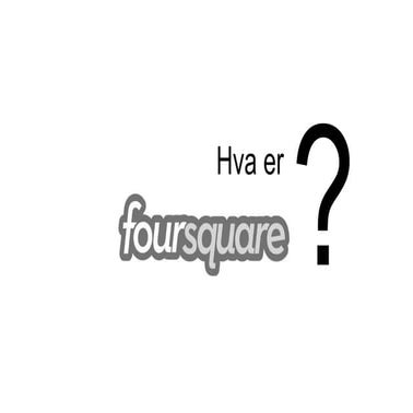 Foursquare.ppt