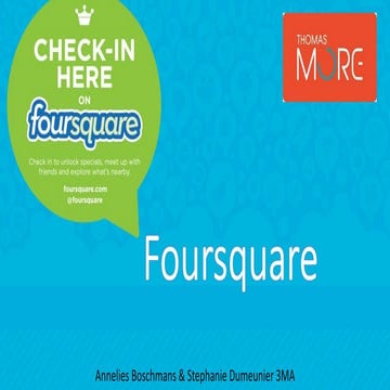 Foursquare af | PPTX | Technology & Computing