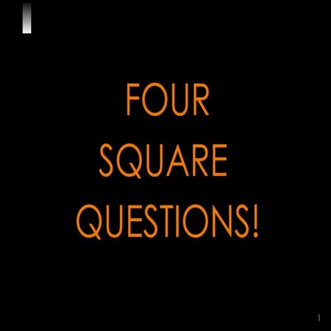 Four squares Intelligence Test | PPS