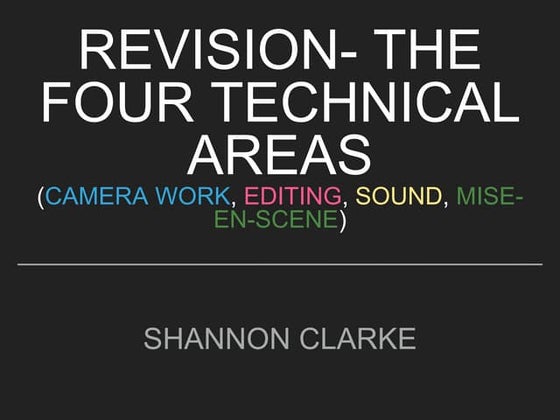 Technical elements of film | PPTX | Soundtracks, TV and Showtunes | Music