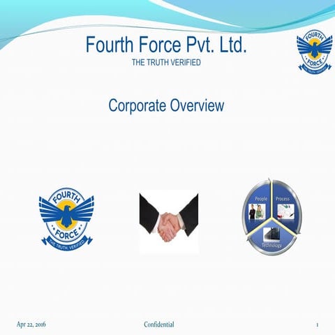 Introducing - Fourth Force - Next level for Verification's | PPT